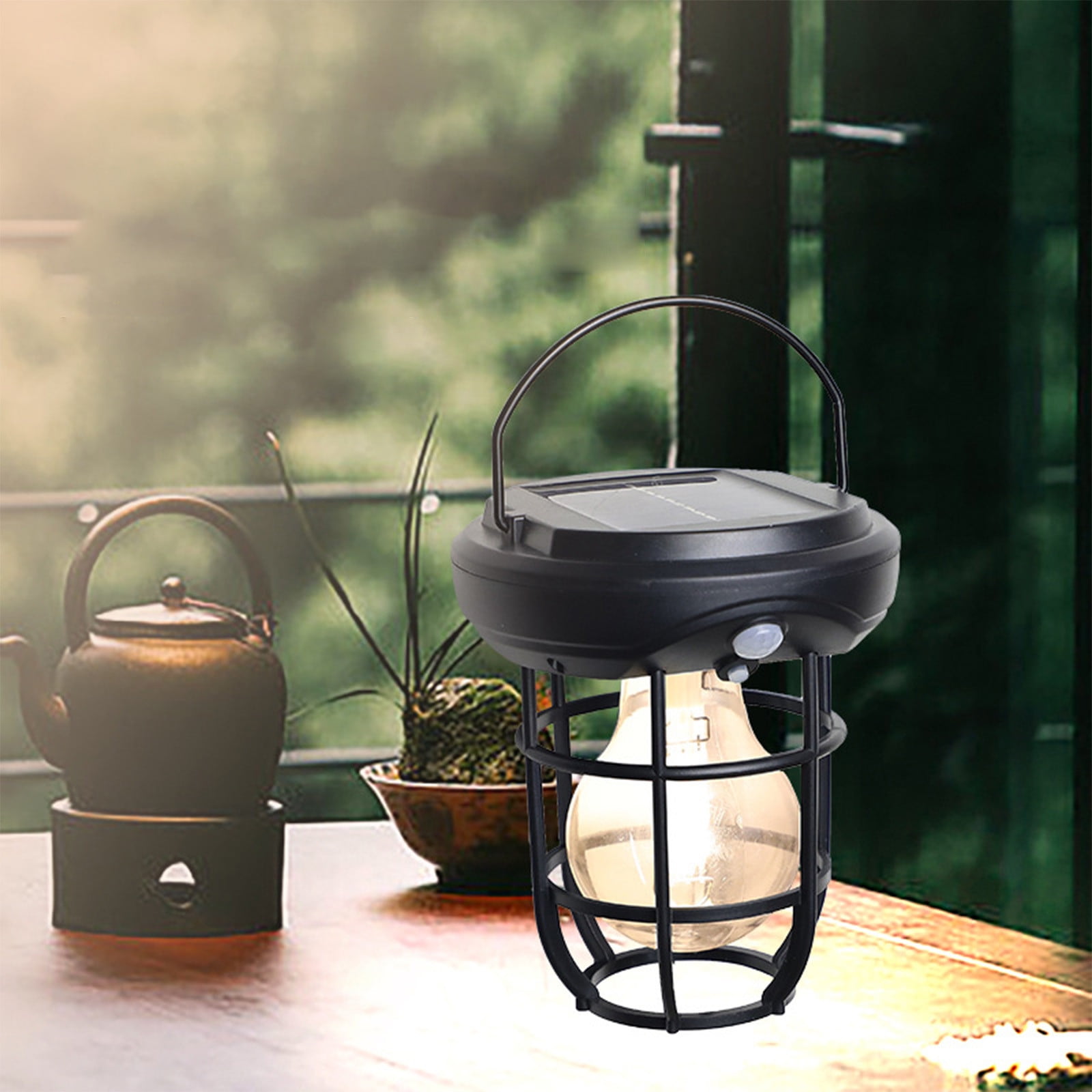 RVASTEIZO Solar Lights, Solar Warm Light Induction Wall Light-Solar ...