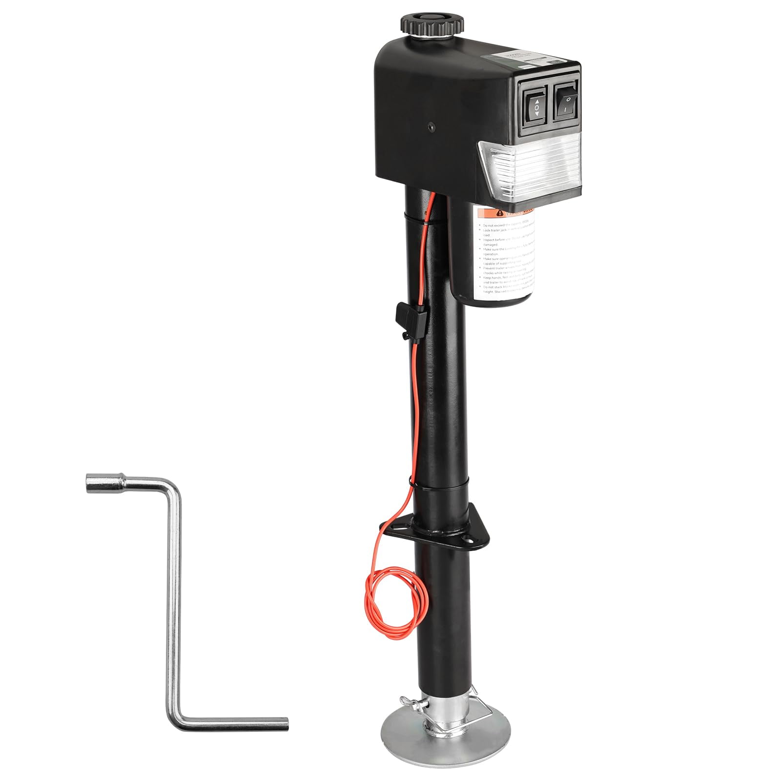 RVGUARD Electric Power Tongue Jack, 3500LB Trailer Jack for A-Frame ...