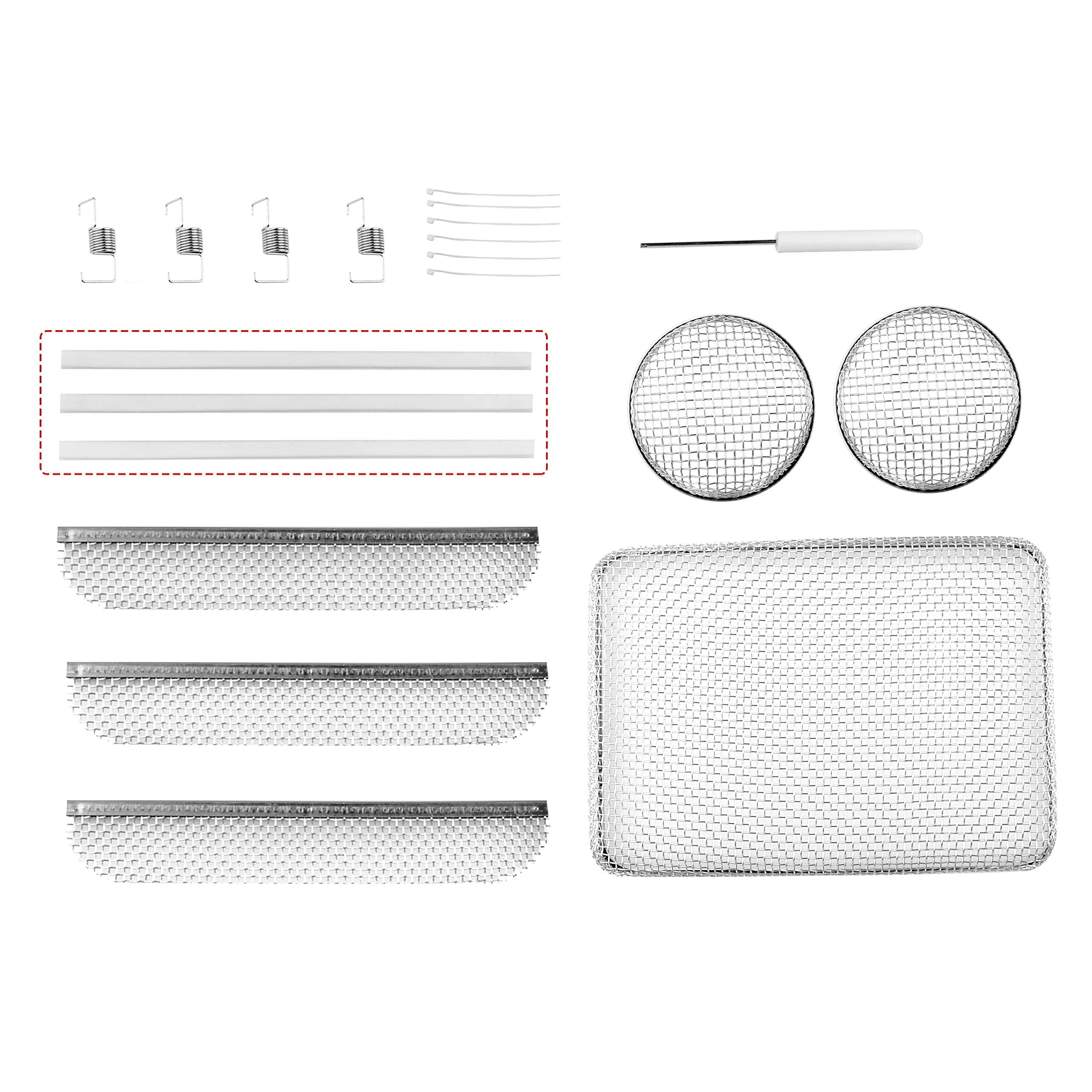 RVGUARD RV Flying Insect Screen Stainless Steel Mesh with Installation ...