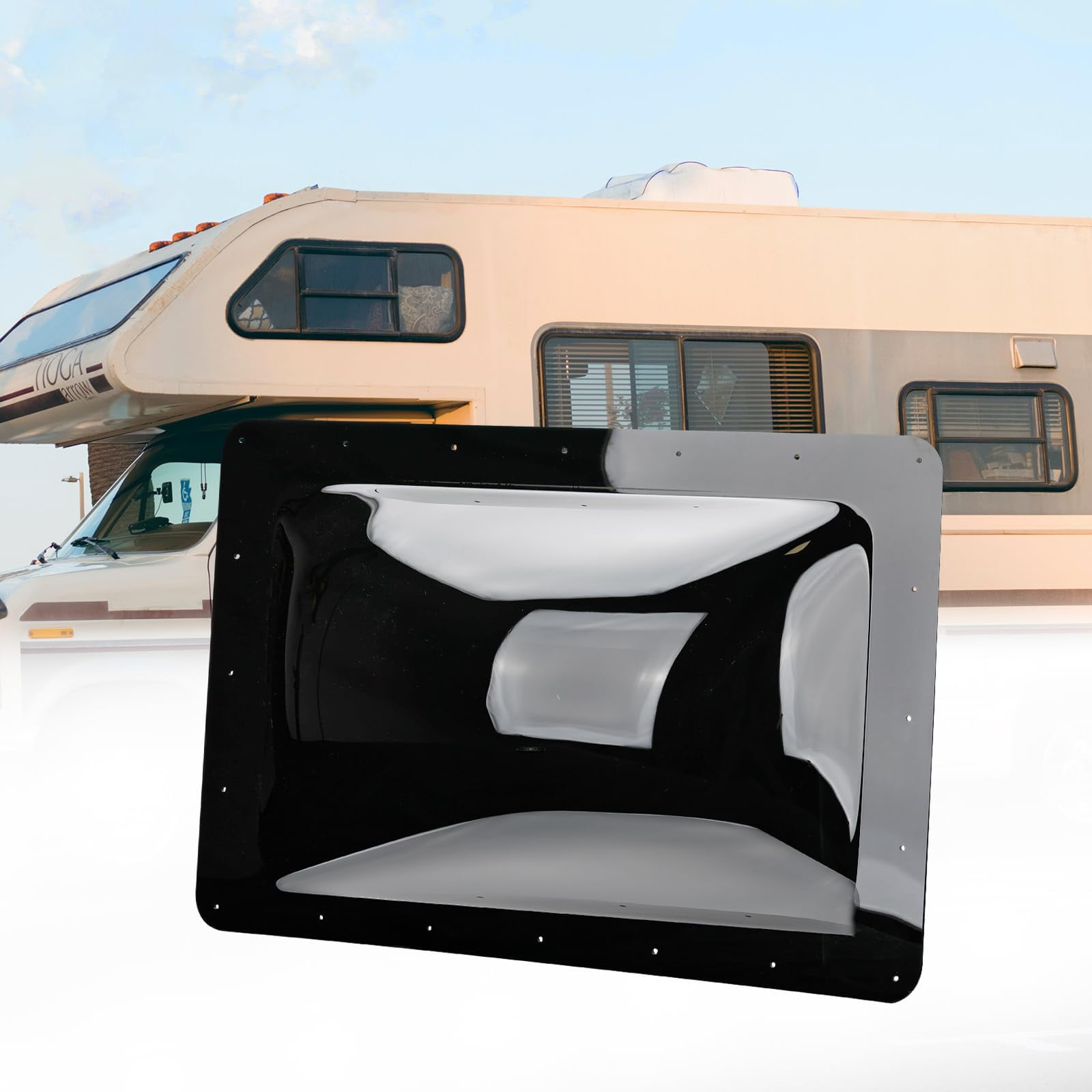 RVGUARD RV Skylight Replacement, 18" x 26" Outer Dimension Skylight ...