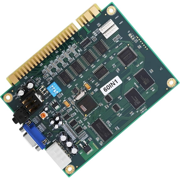 RVKXHD Classic 60 in 1 Jamma Kits Multicade Board PCB Board CGA/VGA ...