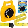 RVKXHD Measuring Tape Retractable Tape Measure, Wind Up Tape Measure ...