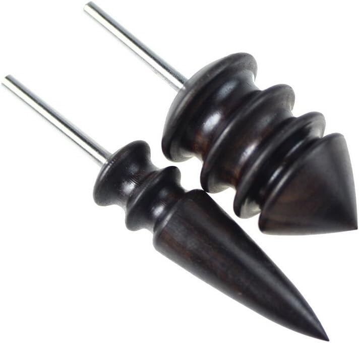 RVKXHD Pointed Tip Leather Burnishing Tool Pointed Tip Narra Leather ...