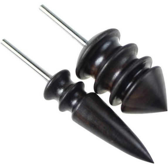 RVKXHD Pointed Tip Leather Burnishing Tool Pointed Tip Narra Leather ...