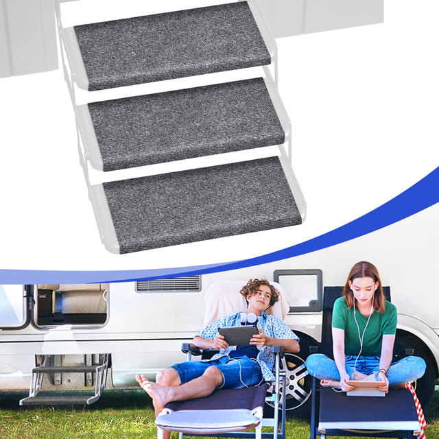 RISTOW, Polyester 18 Covers, for RV Steps with Anti-Slip 3 Packs ...