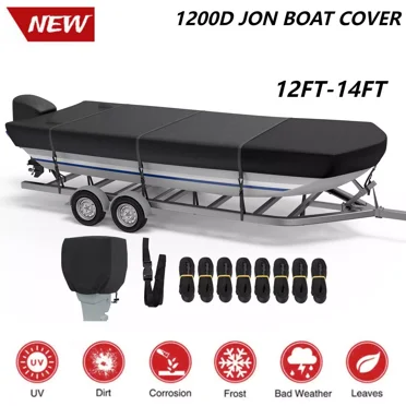 PYLE PCVHP660 - Armor Shield Trailer Pontoon Cover - Universal Cover ...