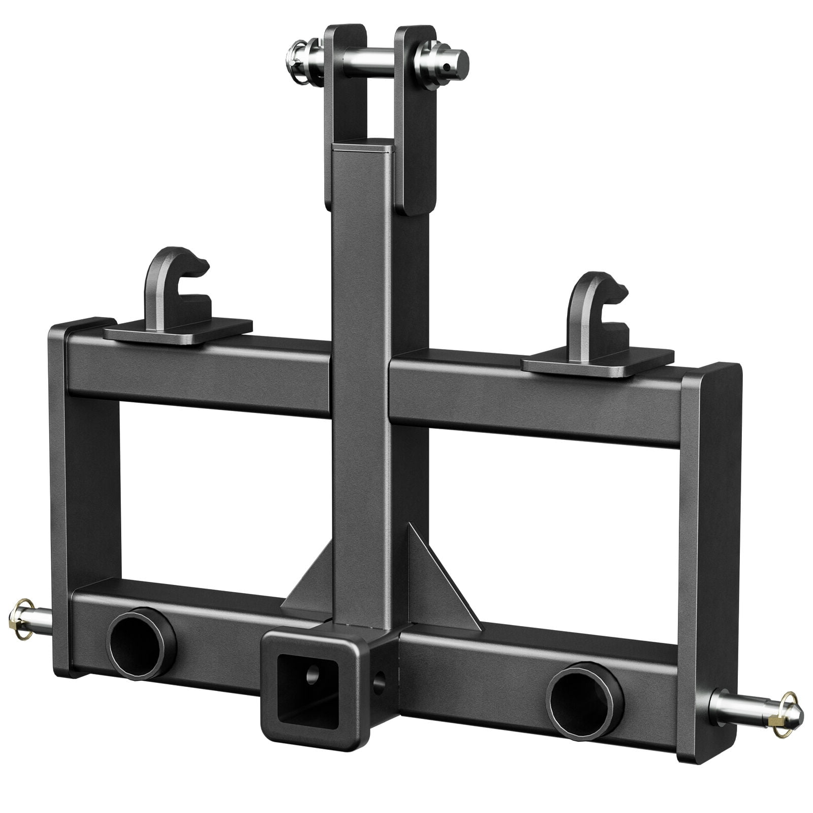 RVNI 3 point 2in Receiver Hitch Drawbar With 2 Hay Spear Holes for CAT ...