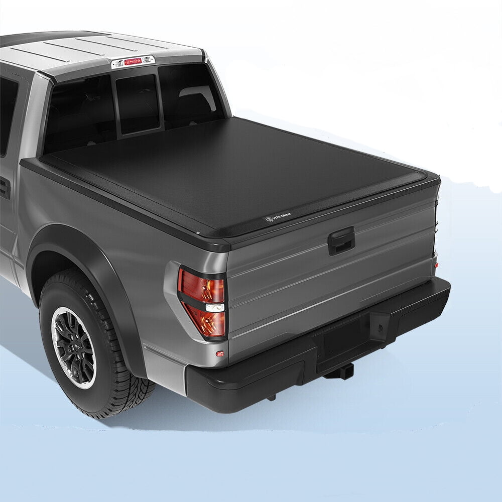 RVNI 6.75 ft Soft Roll Truck Bed Tonneau Cover for 1999-2016 Ford F250 ...