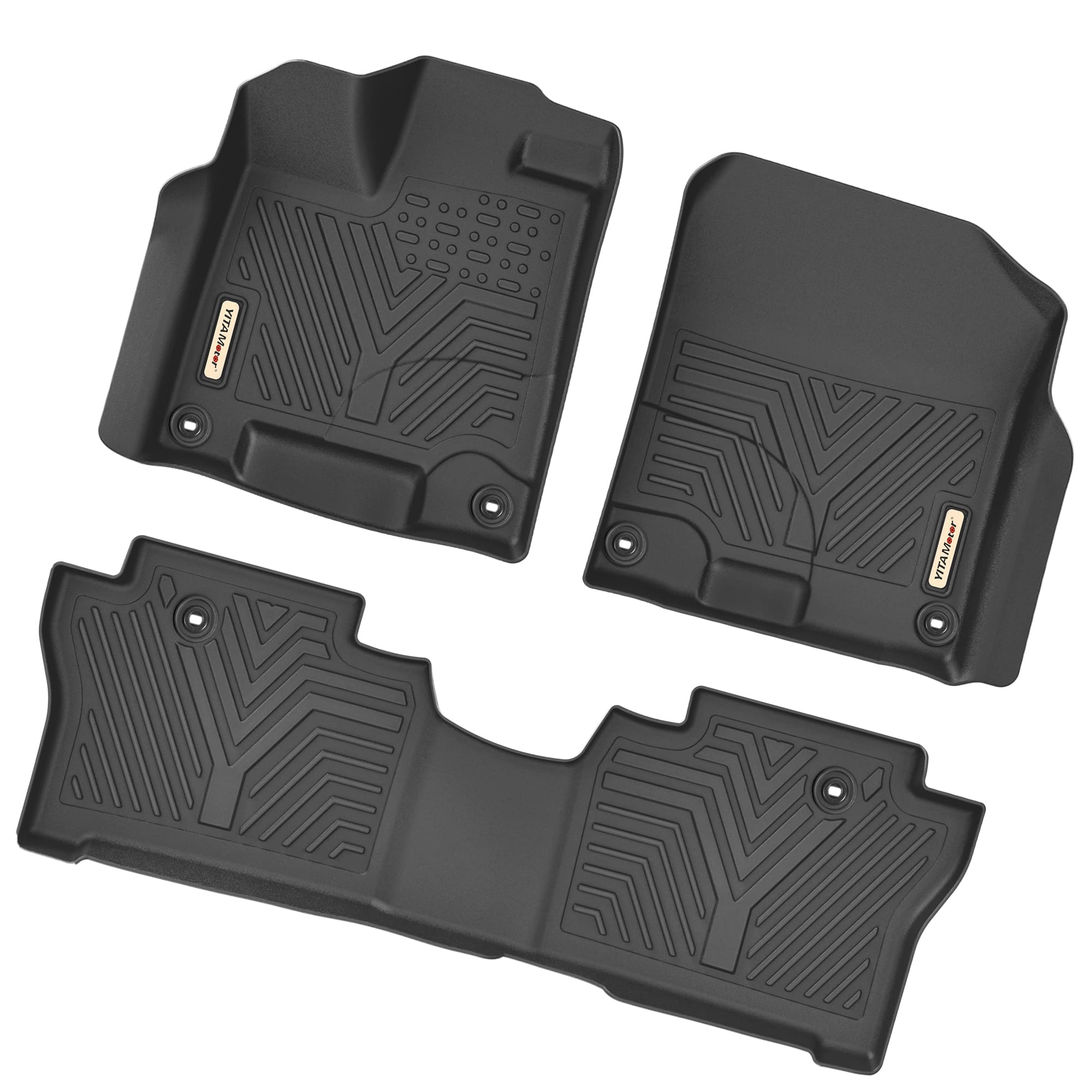 RVNI Floor Mats for 2019-2023 Honda Passport Front Rear Protection ...