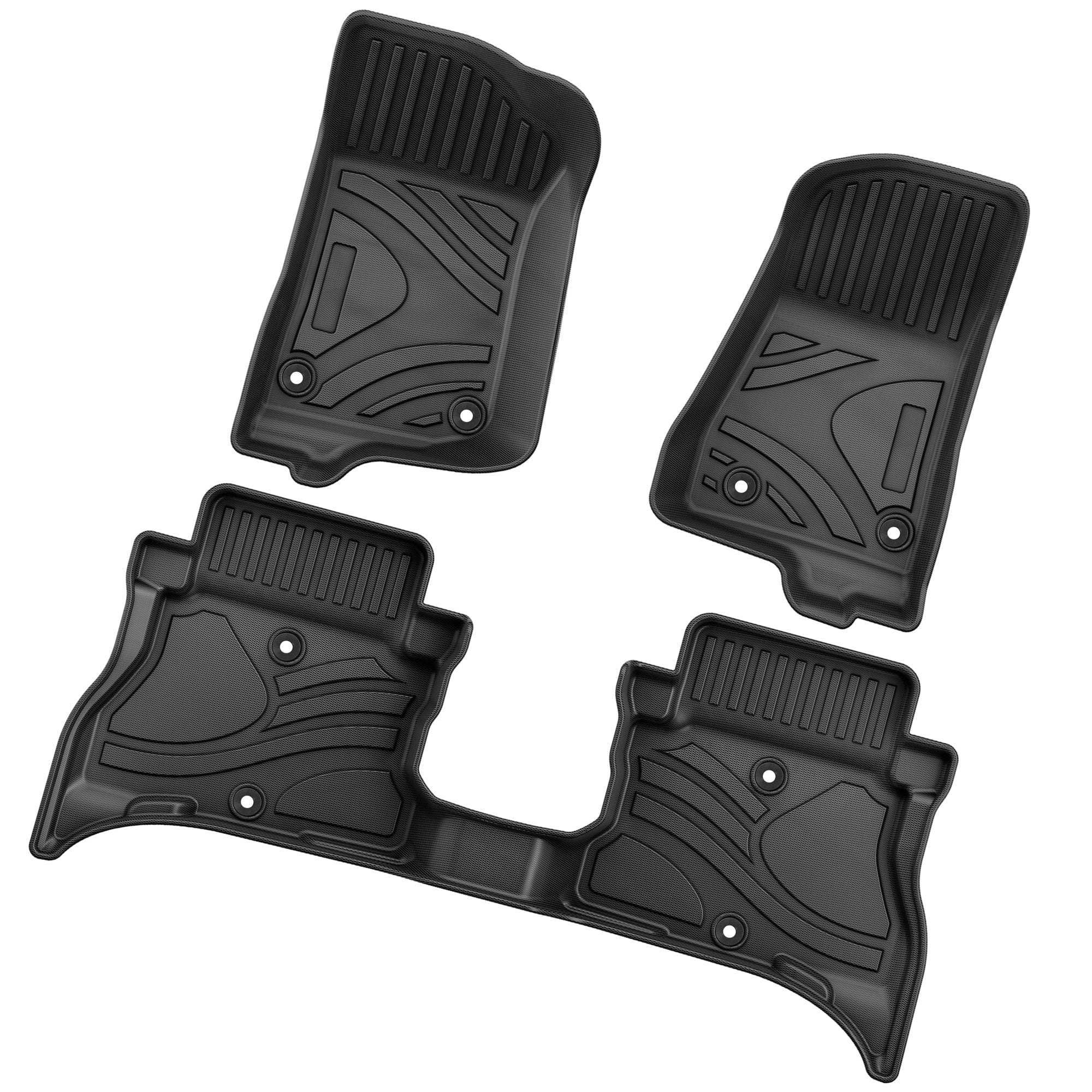 RVNI Floor Mats for 2021 Jeep Wrangler 4XE 4 doors - Walmart.com
