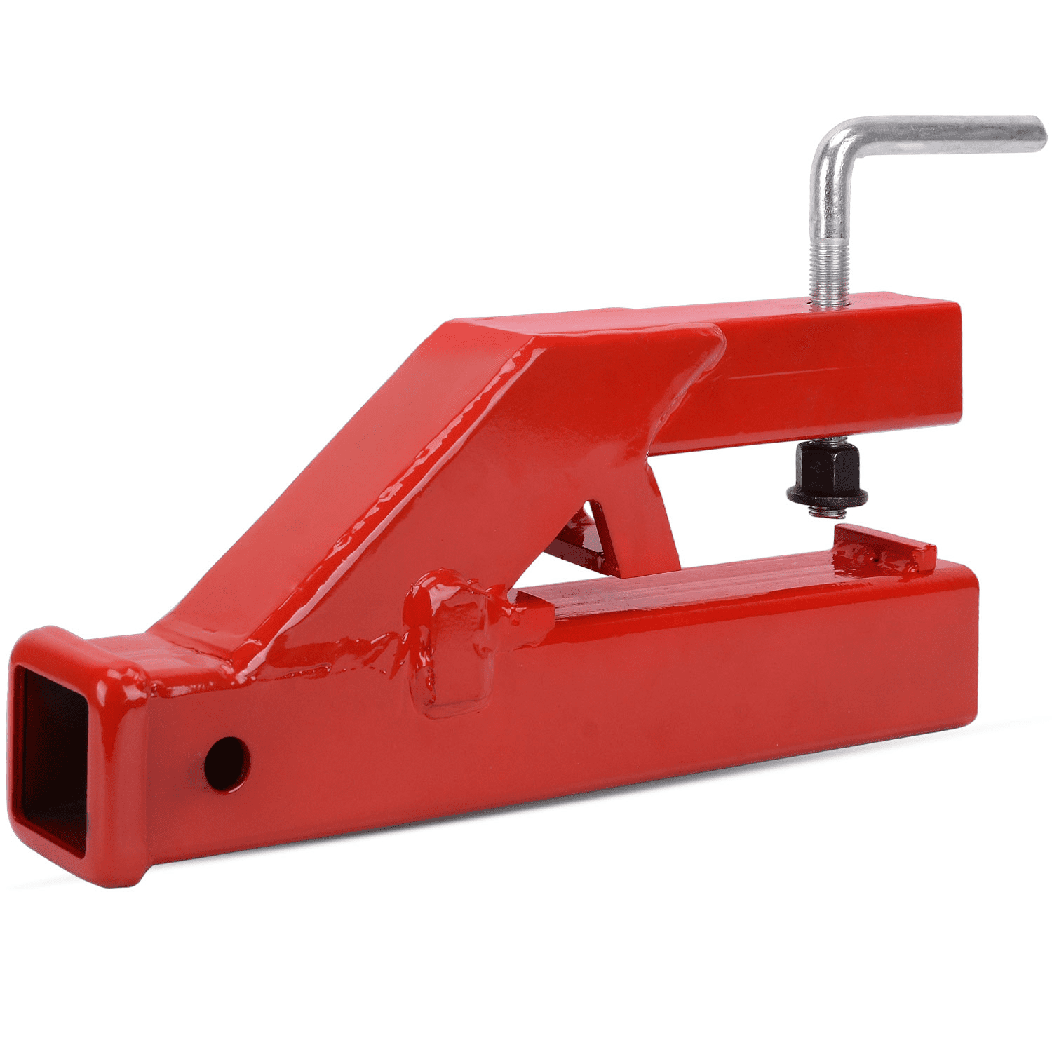 RVNI Receiver Hitch 2" Clamp On Trailer Tractor Bucket Mount Tow ...