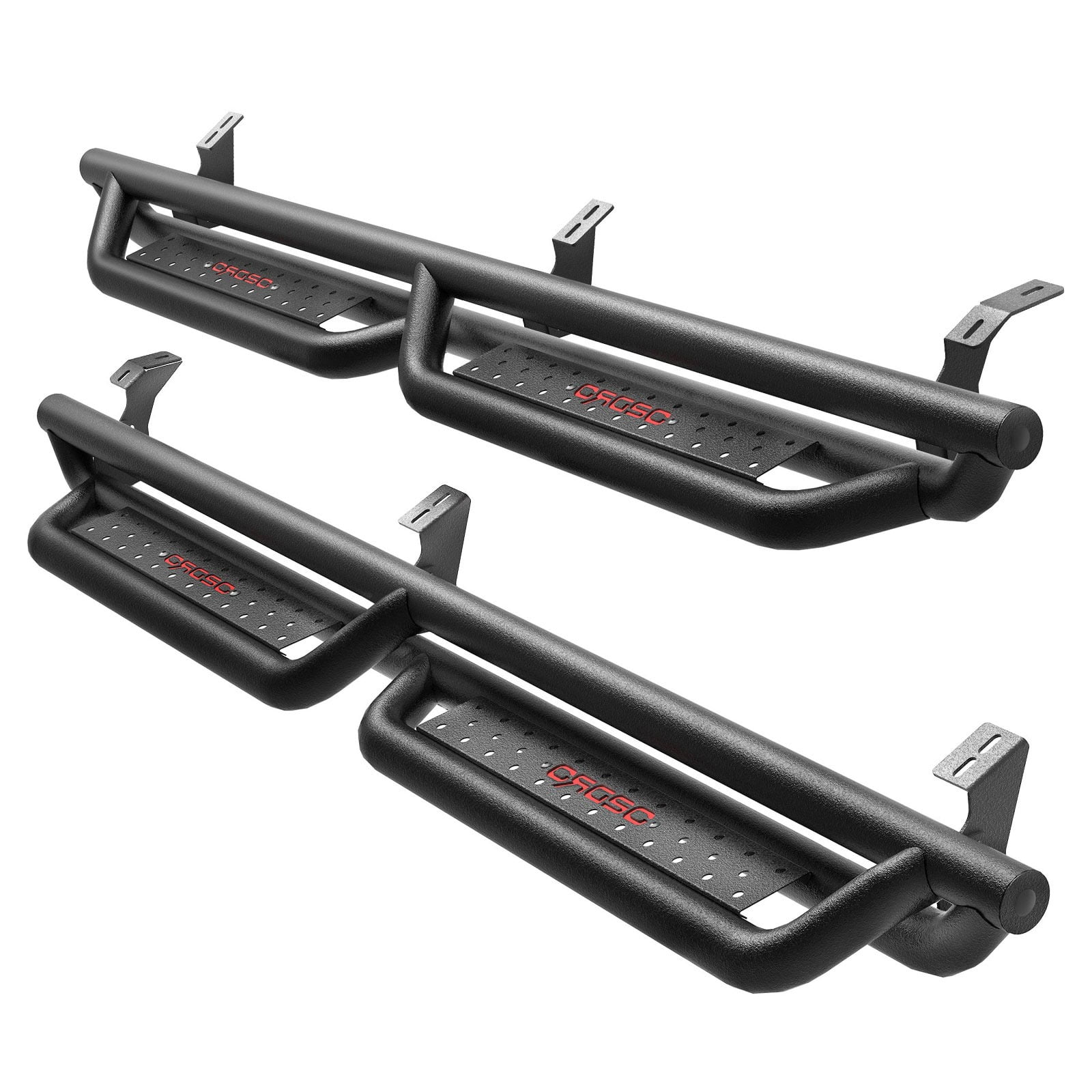 RVNI Steel Running Boards For 2005-2023 Toyota Tacoma Double Cab Bolt ...