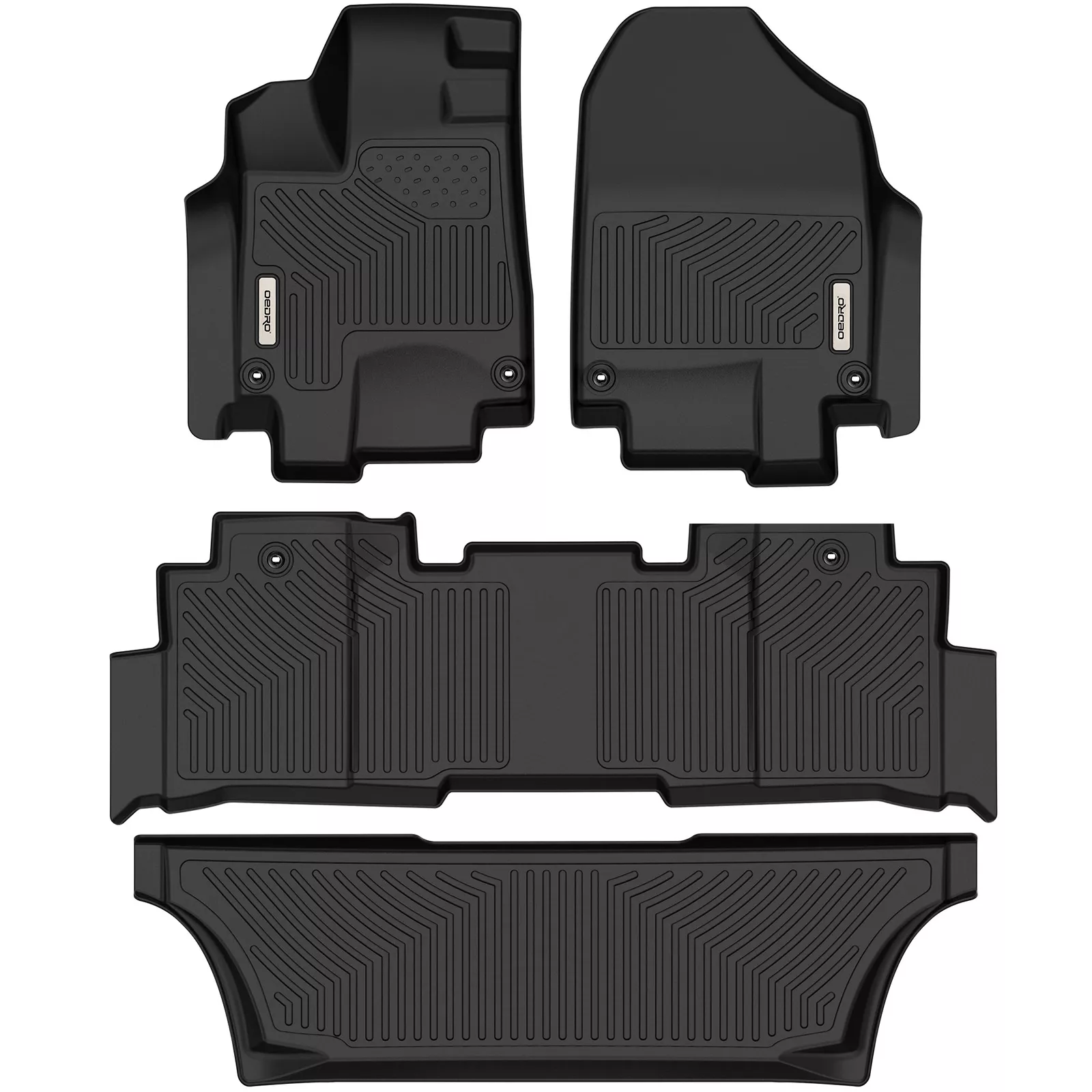 Free Shipping! Ledkingdomus TPE Rubber Molded Floor Mats for 2018-2022 ...