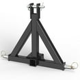 RVNI Tractor Attachments 3 Point 2" Receiver Trailer Hitch Drawbar ...