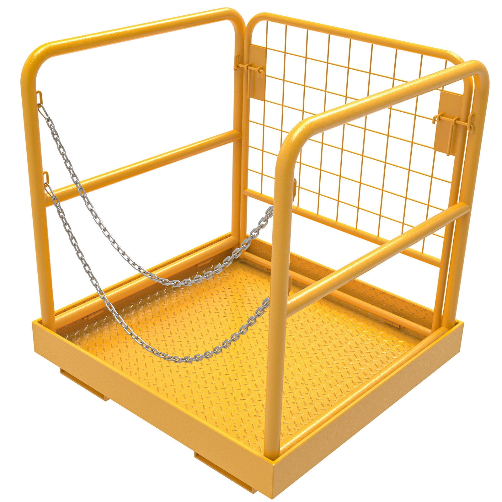 RVNI Tractors Attachments Forklift Safety Cage Work Platform Basket 36 ...
