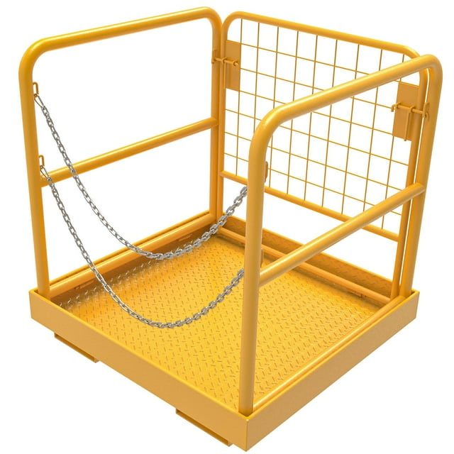 Free Shipping! RVNI Tractors Attachments Forklift Safety Cage Work ...