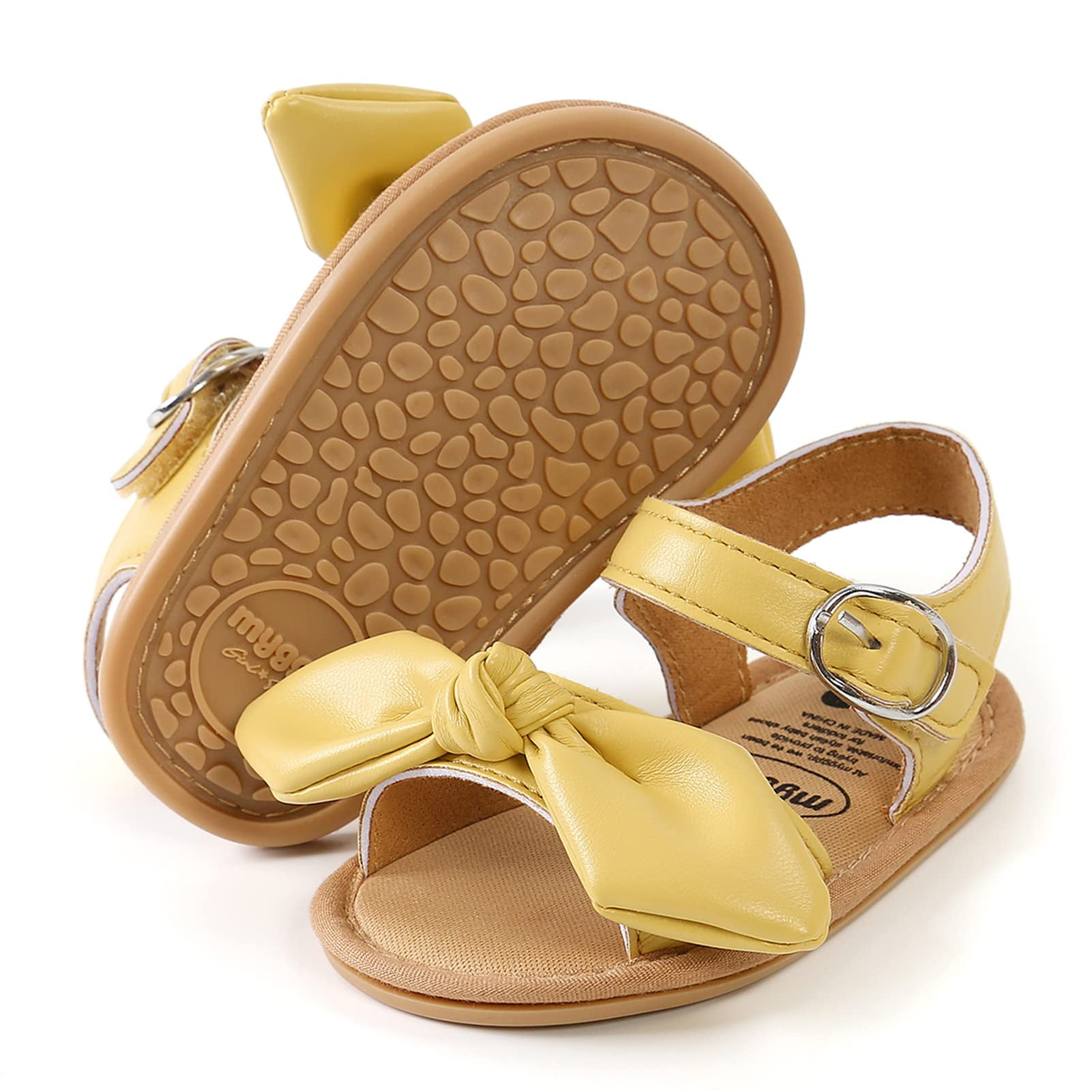 RVROVIC Baby Girls Sandals Premium Soft Anti-Slip Rubber Sole Infant ...