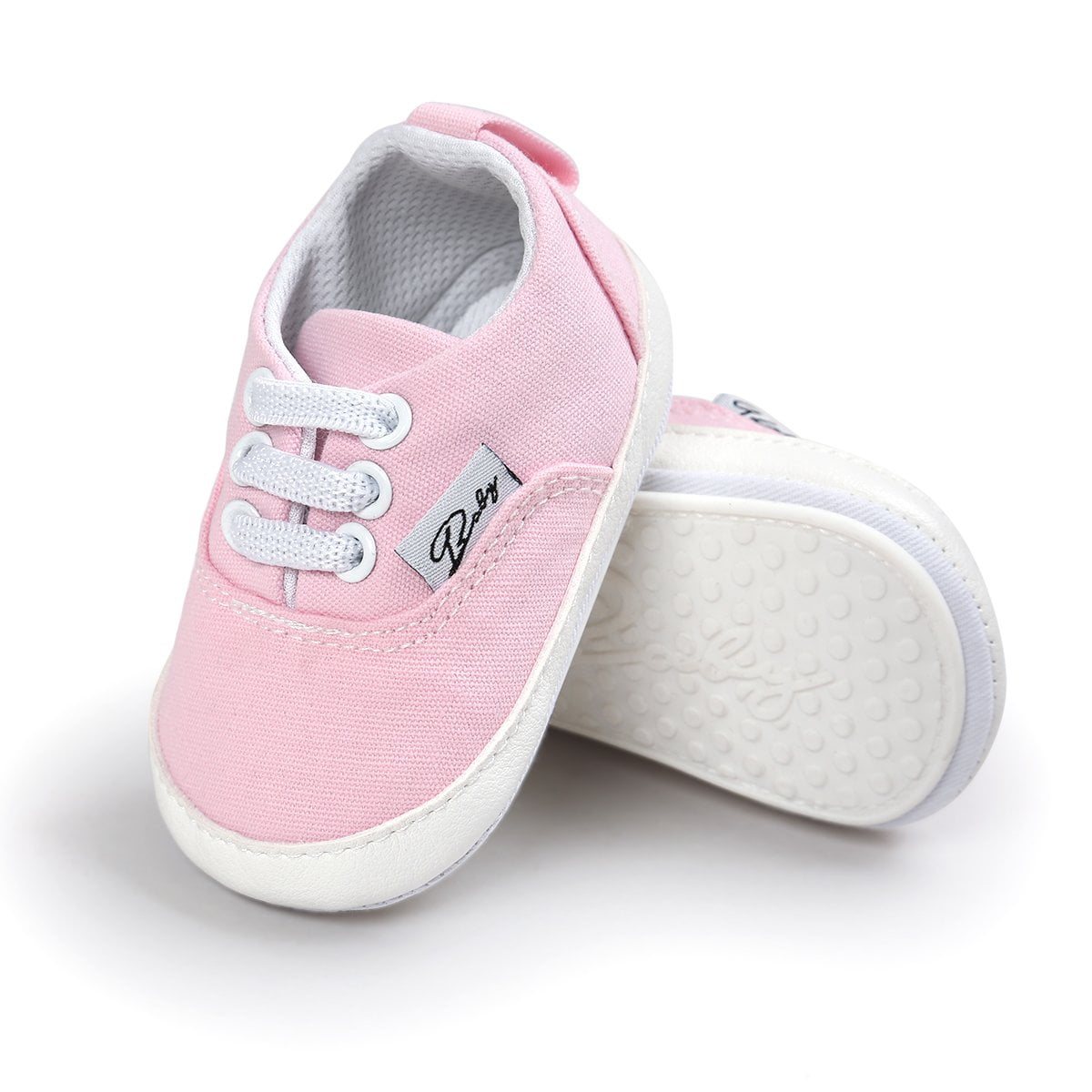 RVROVIC Baby Infant Shoes Canvas Slip-on Sneakers 0-18M - Walmart.com