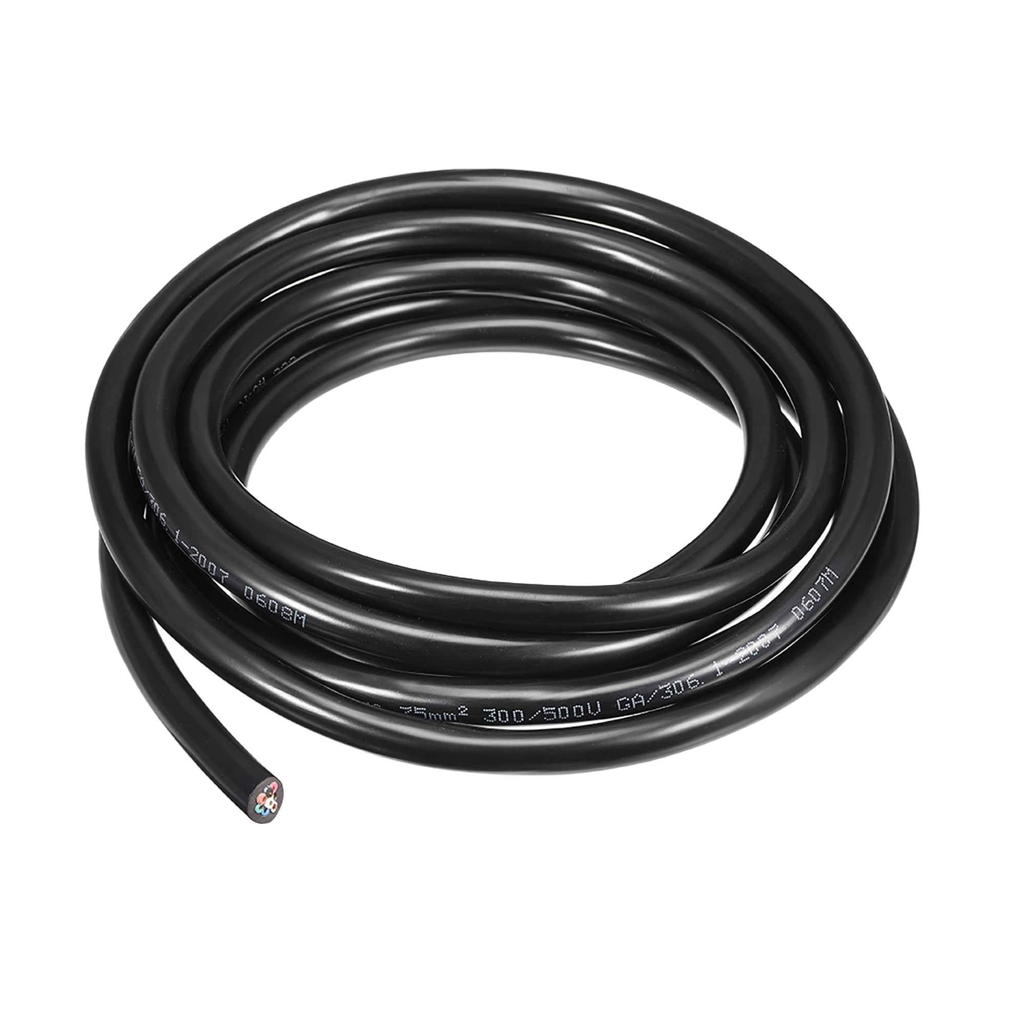 RVV Wire Cable Extension Cord Copper Wire Electric Conductor 5 Pin 20 ...