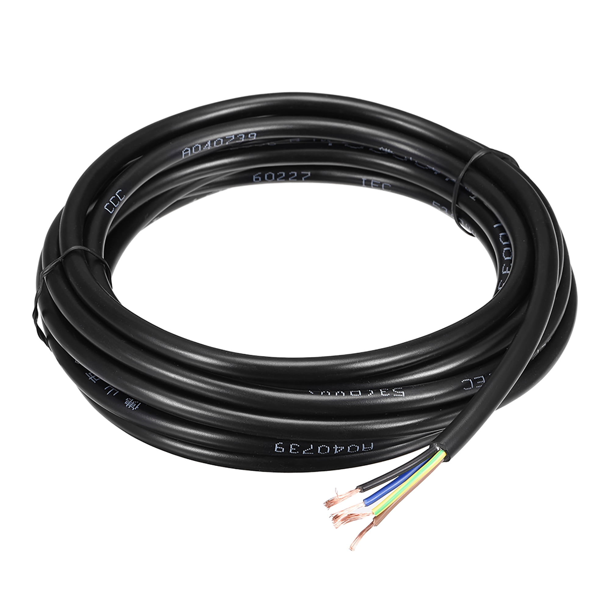 RVV Wire Cable Extension Cord Copper Wire Electric Conductor 8 Core 20 ...