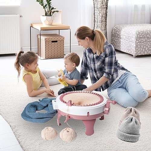 RVtiooy SENTRO Knitting Machine, 48 Needles Knitting Machine, Smart ...