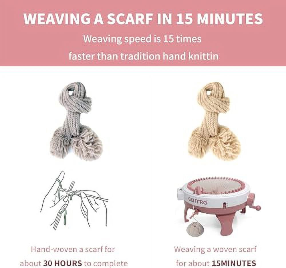 RVtiooy SENTRO Knitting Machine, Knitting Machine 48 Needles, Knitting ...