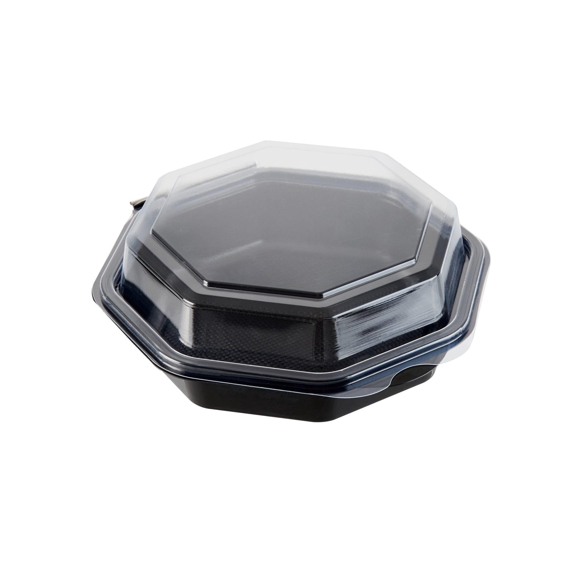 RW Base 6.3 x 6.3 x 1.9 Inch Food Containers, 100 Octagon Disposable ...