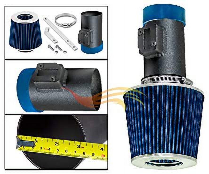 K&N Cold Air Intake Kit: High Performance, Guaranteed to Increase ...