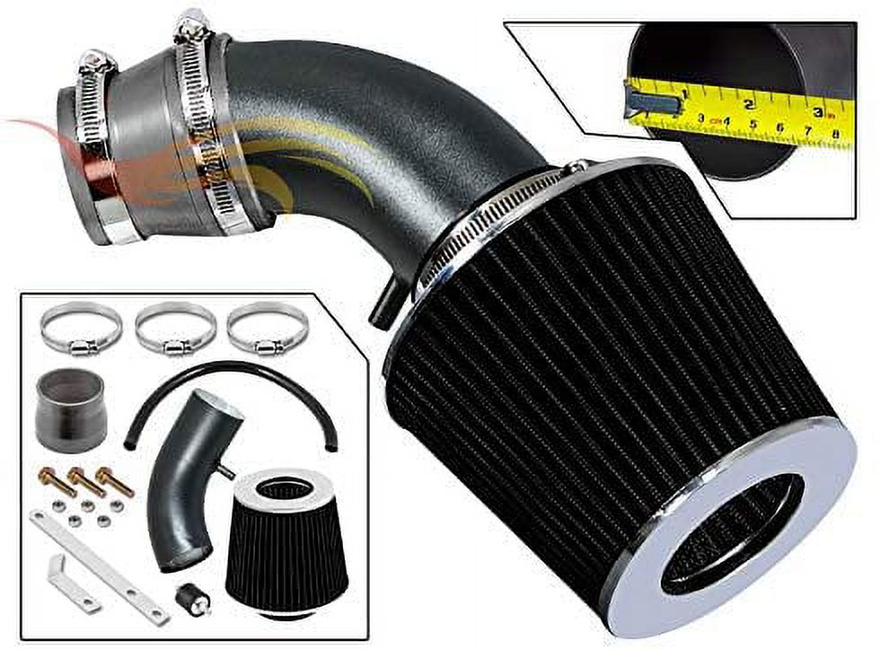 K&N Cold Air Intake Kit: High Performance, Guaranteed to Increase ...