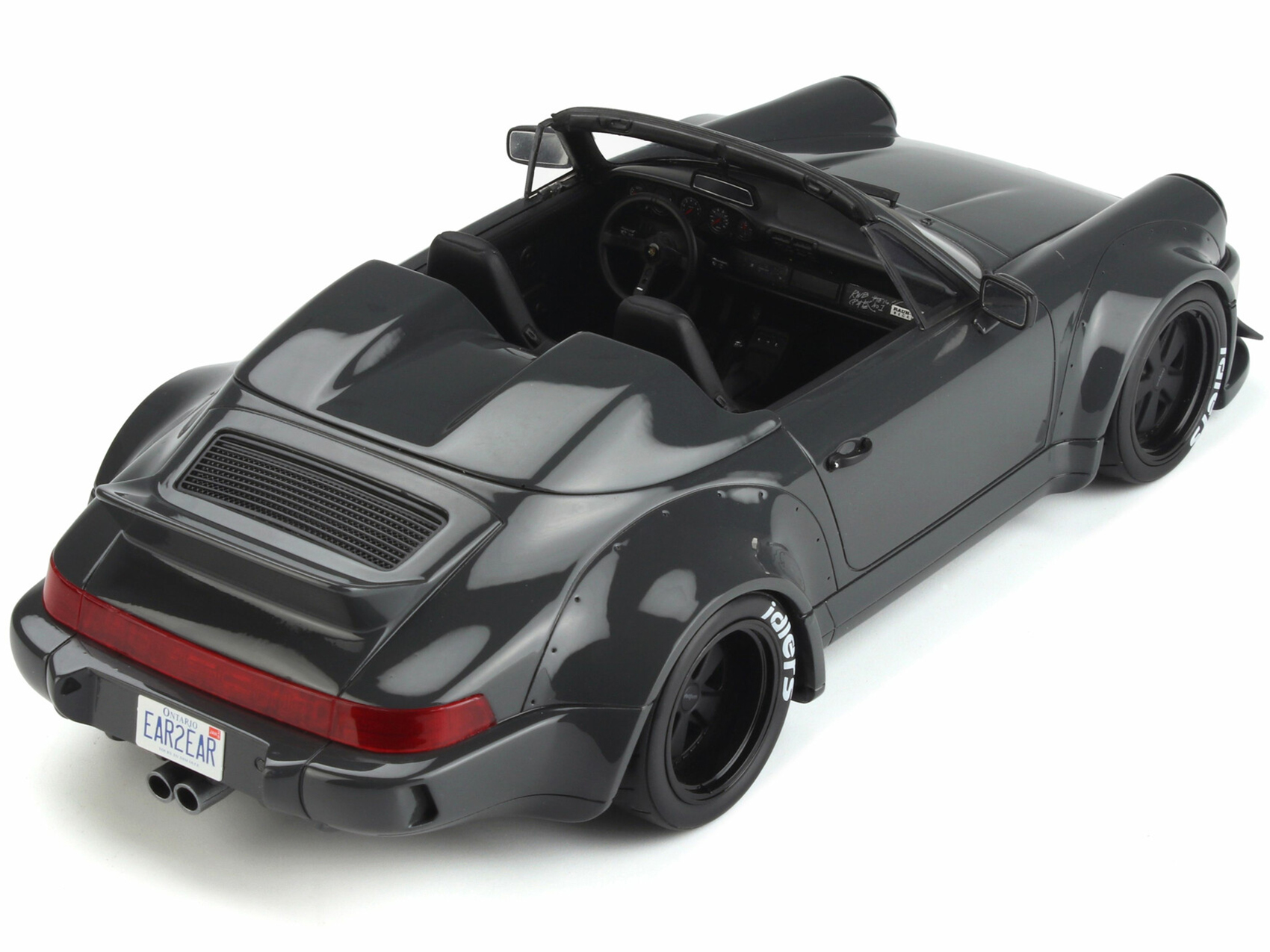 RWB Body Kit Convertible Grigio Telesto Gray "Chop Shop" 1/18 Model Car ...