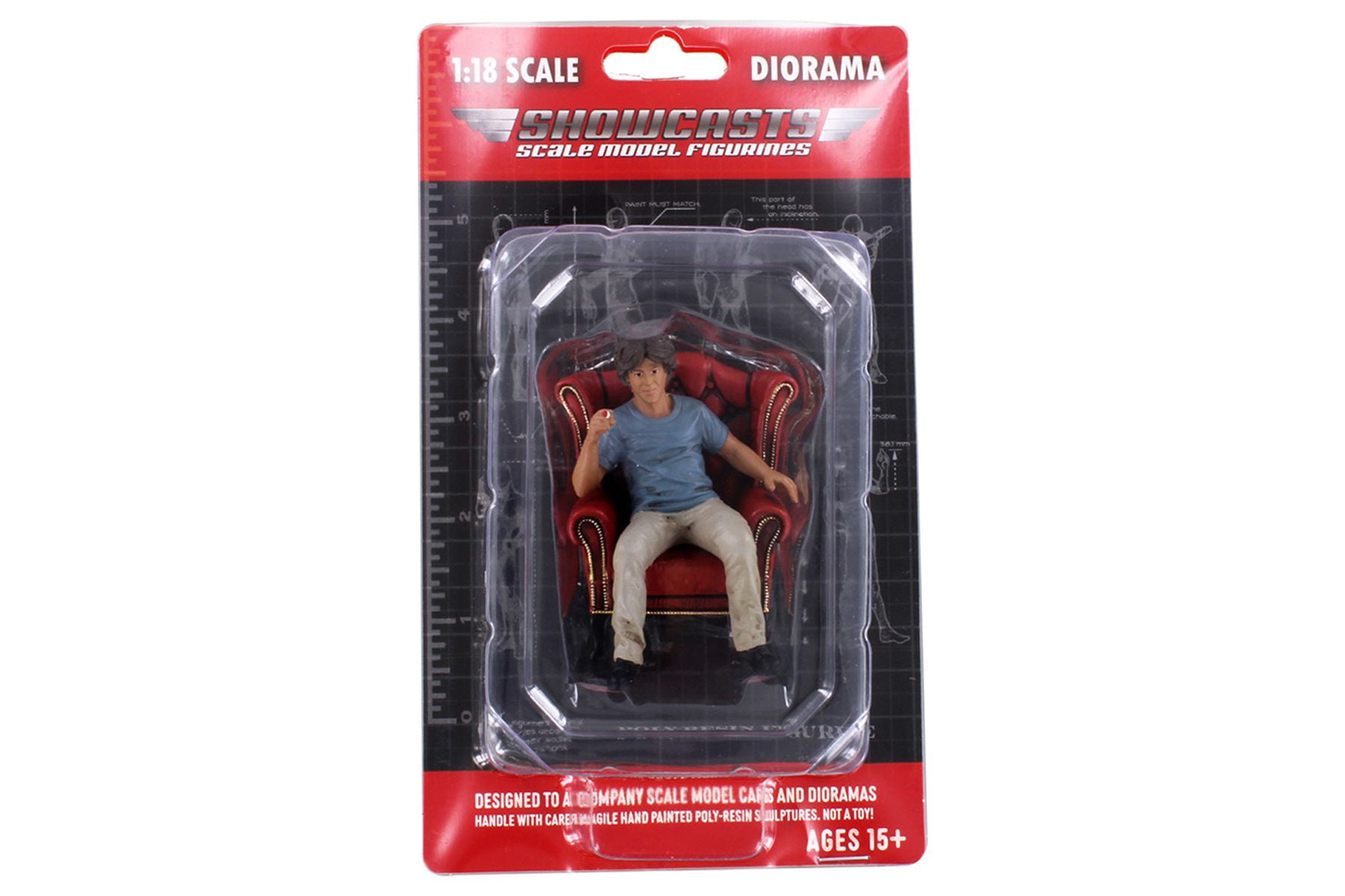 RWB Legend, Akira Nakai w/Chair Figure 1 - Showcasts AD-18501 - 1/18 ...