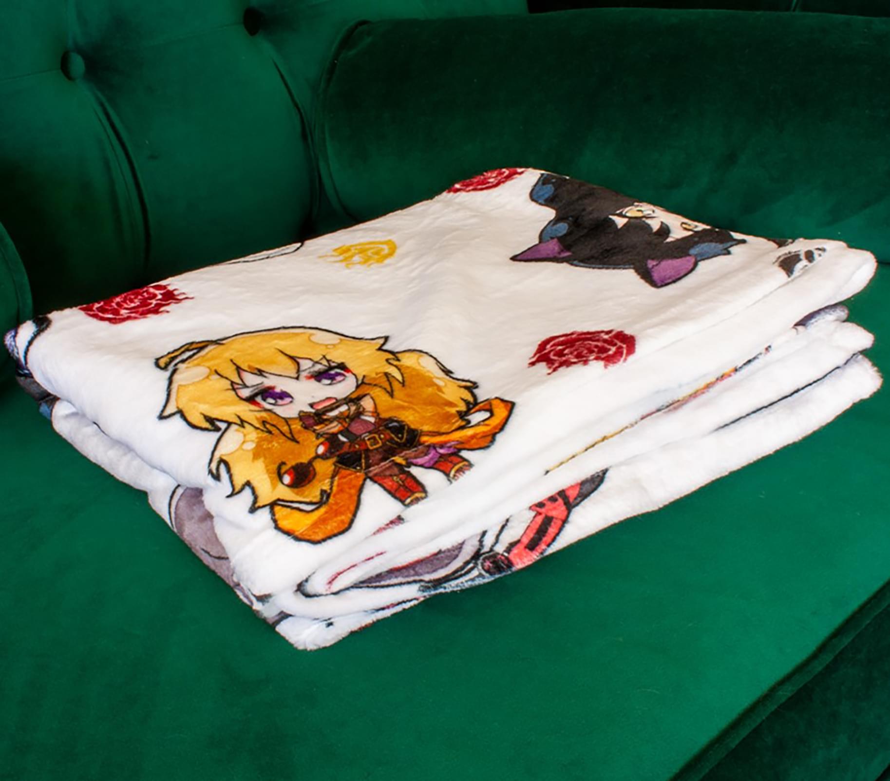 RWBY Cute Chibis 50 x 60 Inch Fleece Throw Blanket - Walmart.com