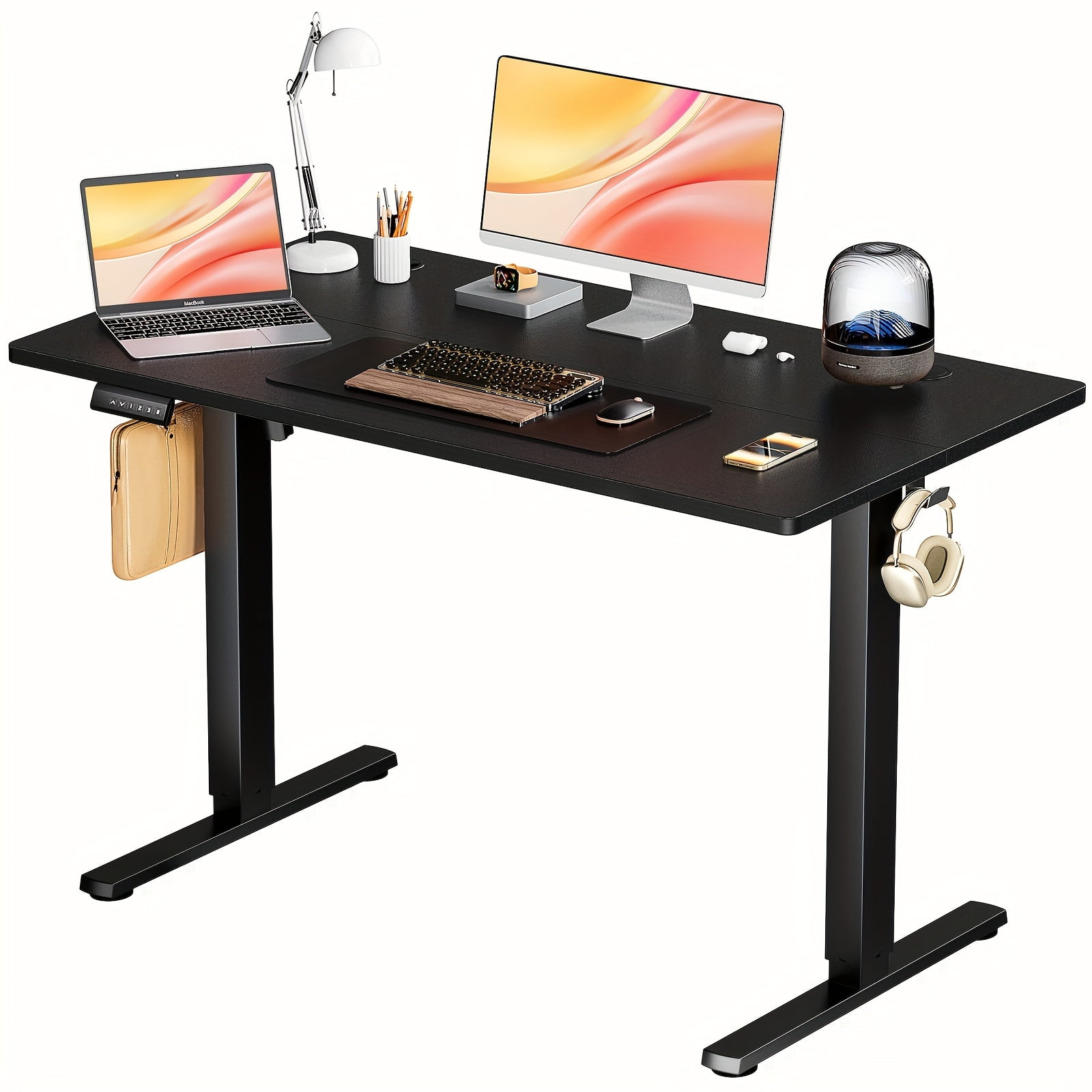 RWRAPS 40/48/55 Inch Height Adjustable Laptop Desk Electric Standing ...