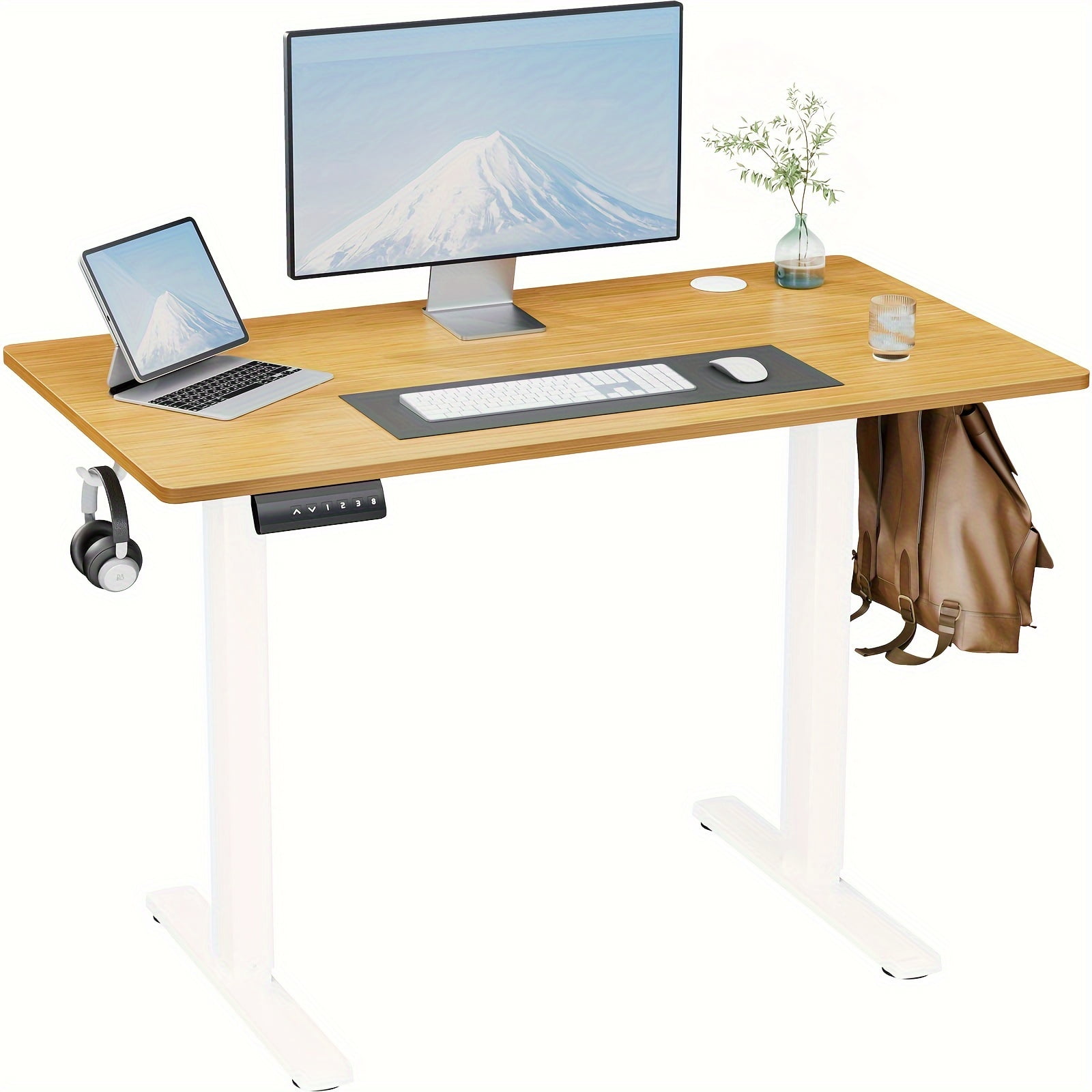 RWRAPS 40" Electric Standing Desk Height Adjustable Stand and Sit ...