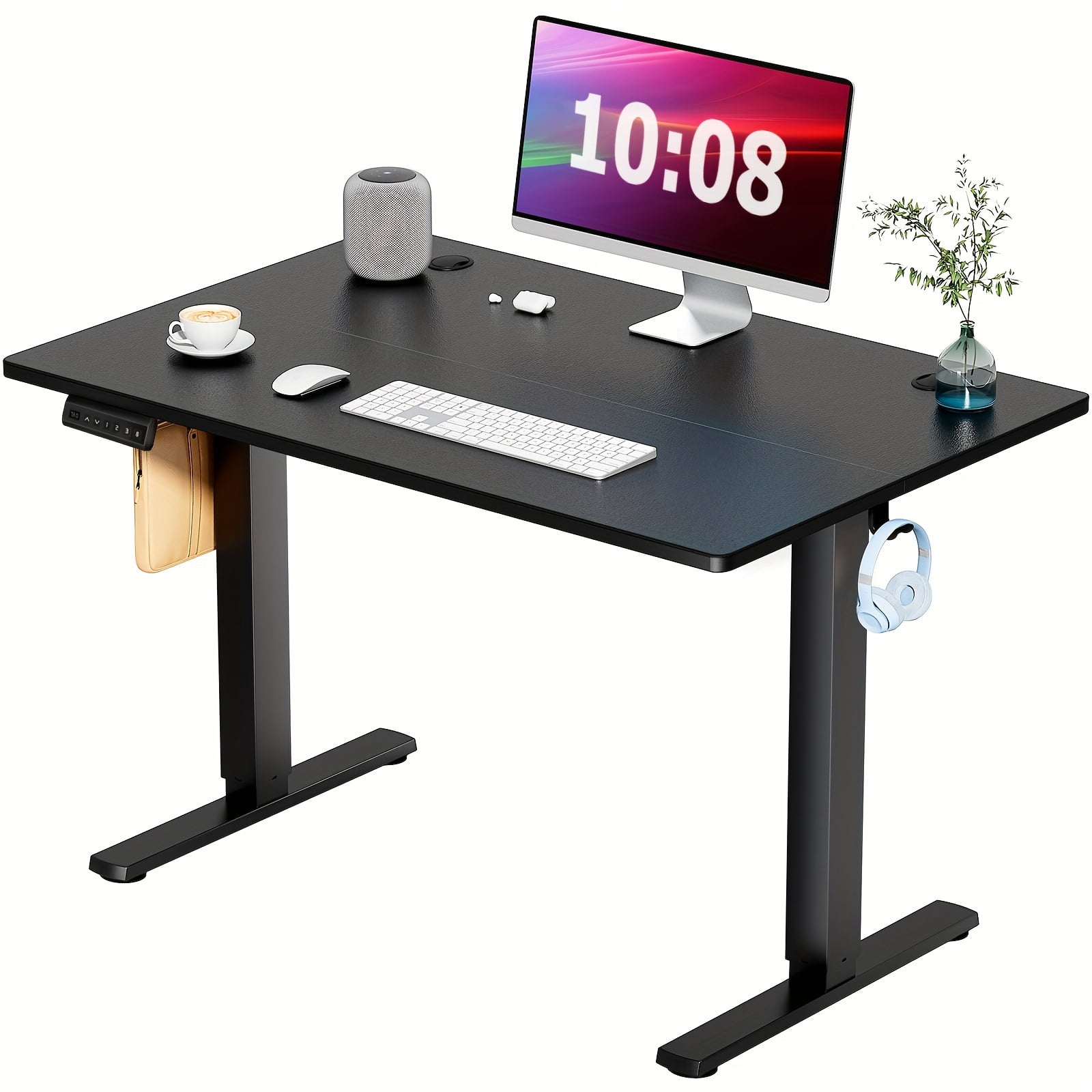 RWRAPS Electric Standing Desk with Adjustable Height- Sit Down or Stand ...