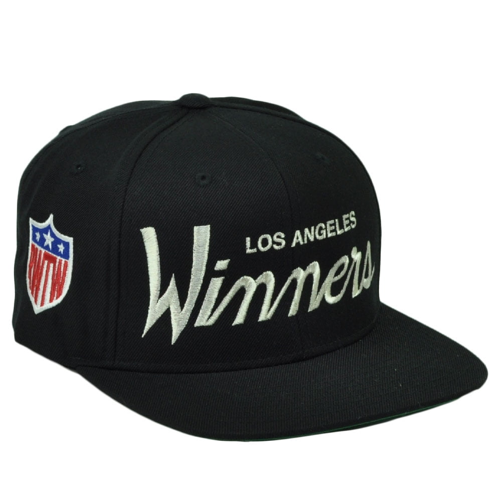 RWTW Logo Roll With The Winners Los Angeles Snapback Black Flat Bill ...