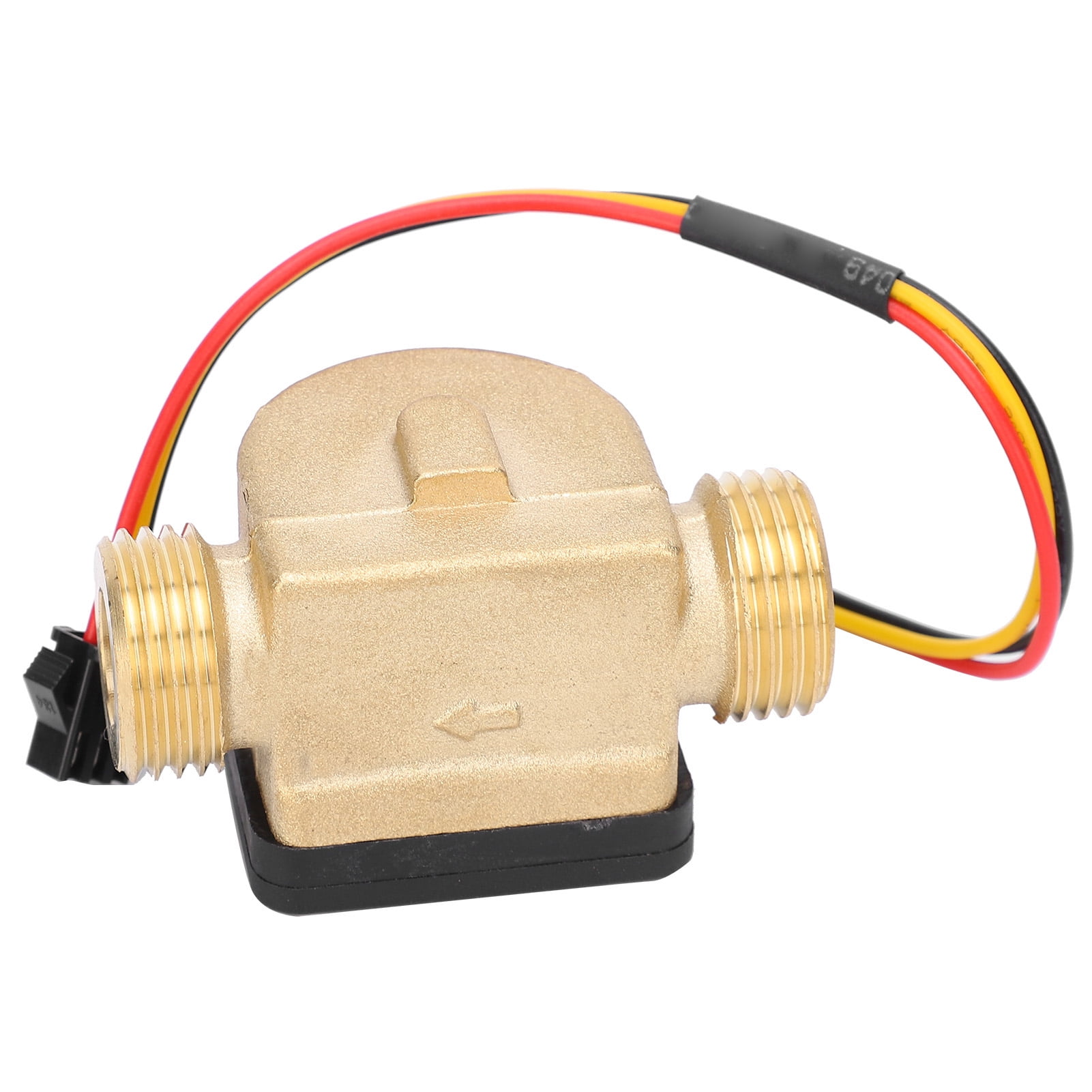 RWUDV Flow Counter,G1/2in Male Water Sensor Counter Brass Hall ...