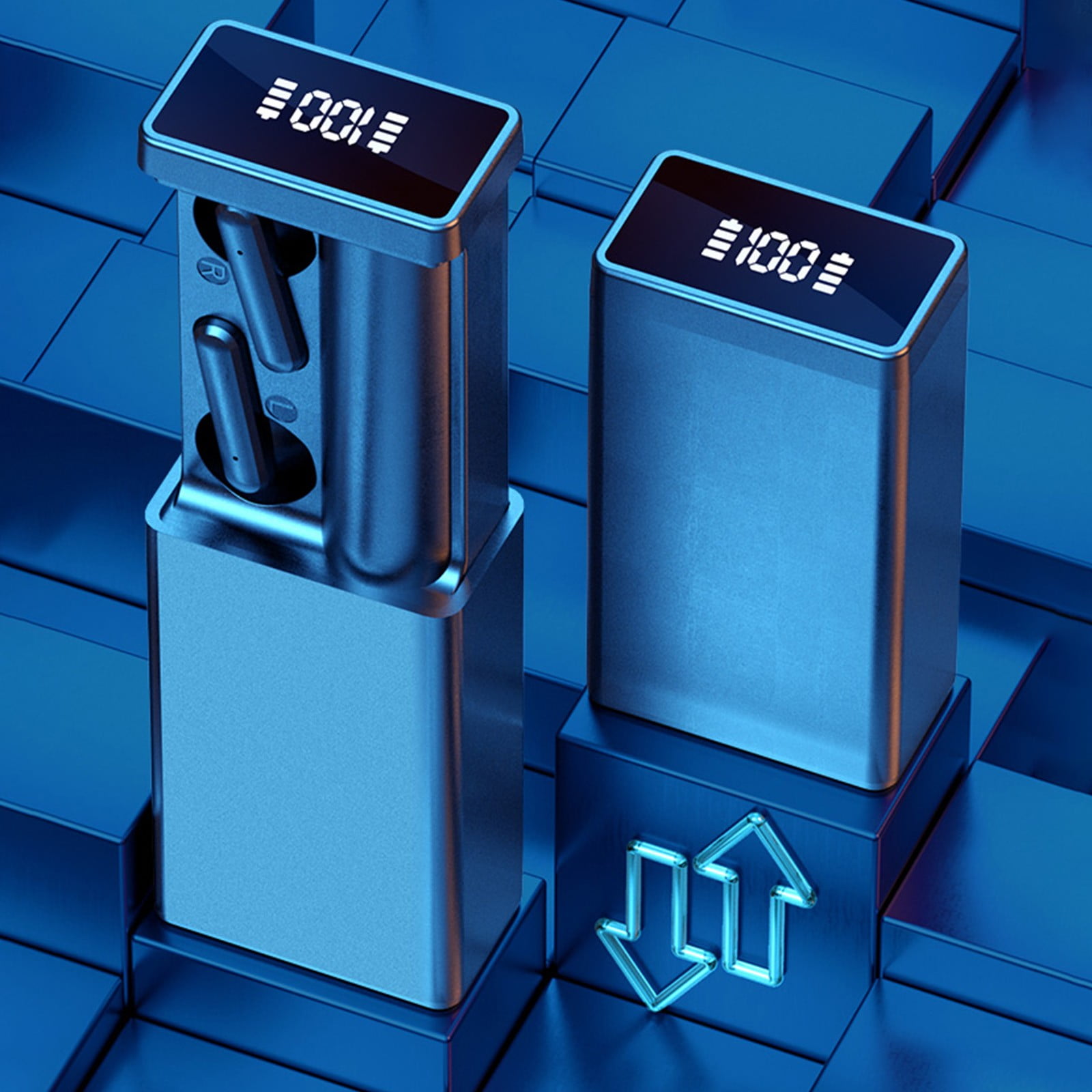 RWVBM 5.2 Wireless Bluetooth Headset - Binaural, Fingerprint Security ...