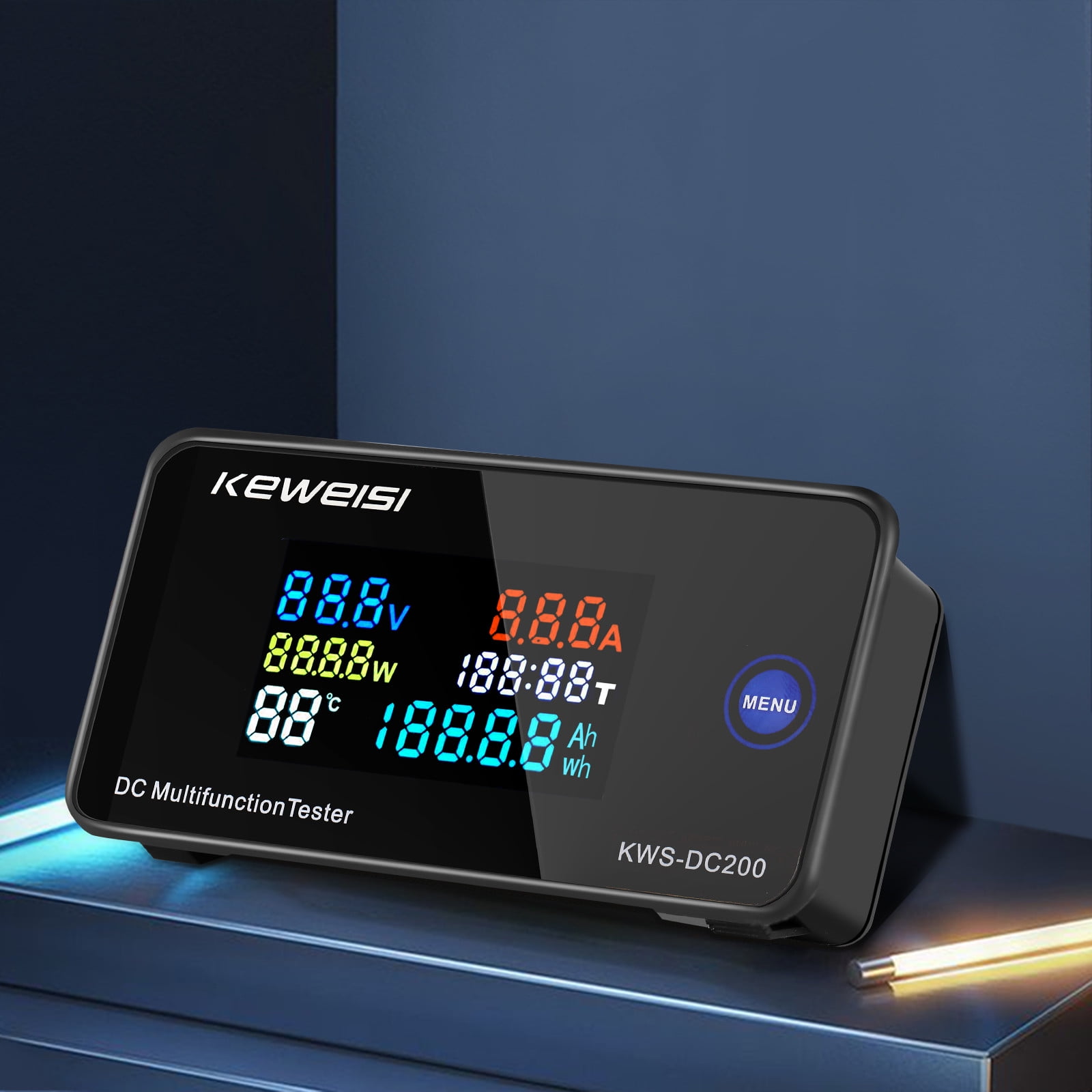 Clearance Digital Display Voltage Current Meter Colour Screen Power ...