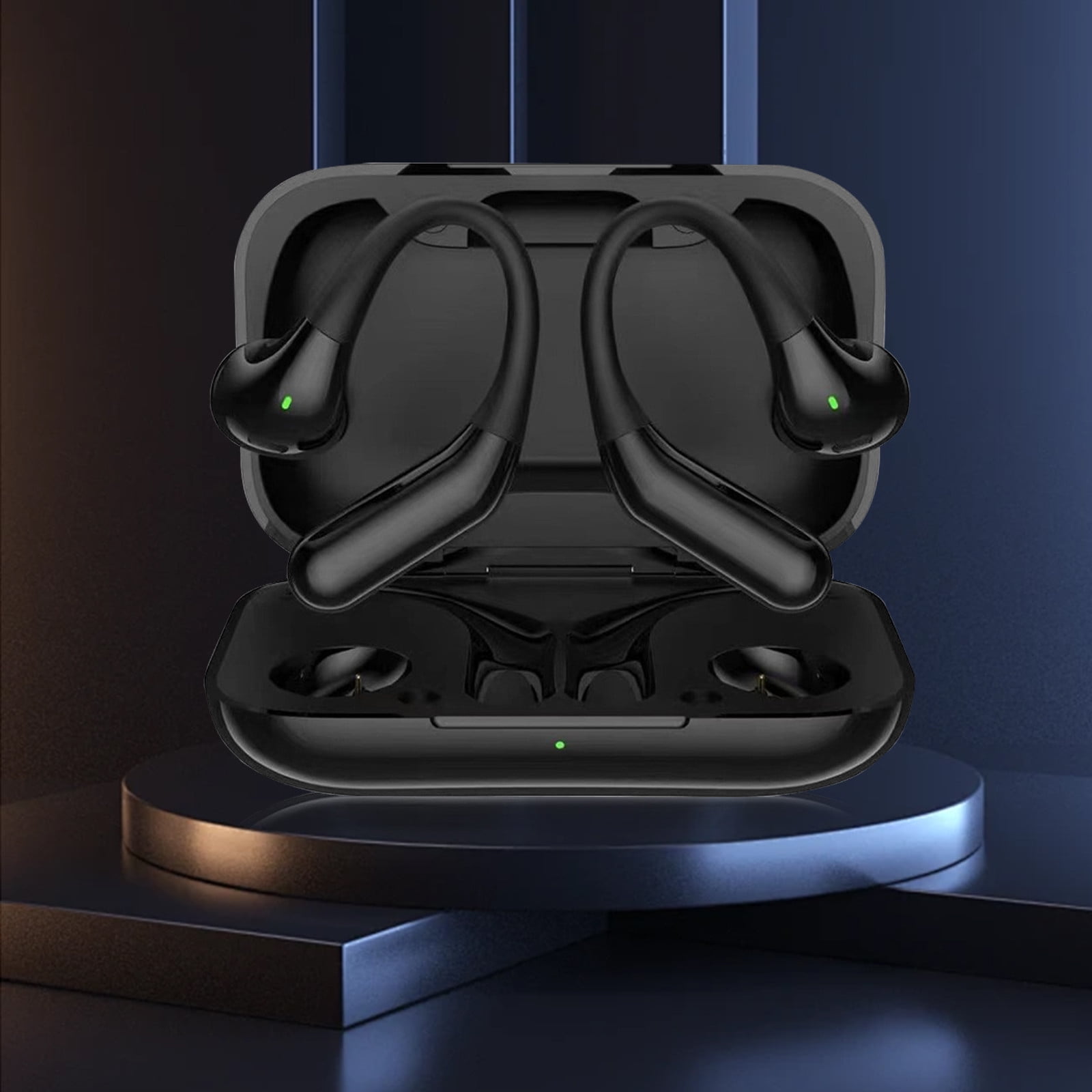 RWVBM Open-Ear Bluetooth Headset: Wireless, Non-Intrusive, 36H Battery ...