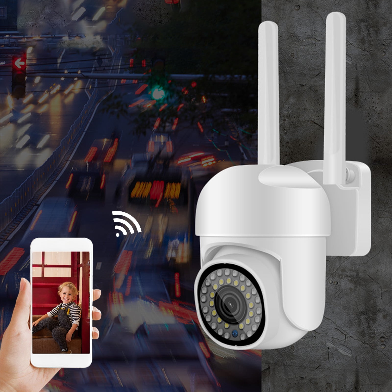 RWVBM True 2MP WiFi Surveillance Cam, Small Home HD Wifi Camera, 5Ghz ...