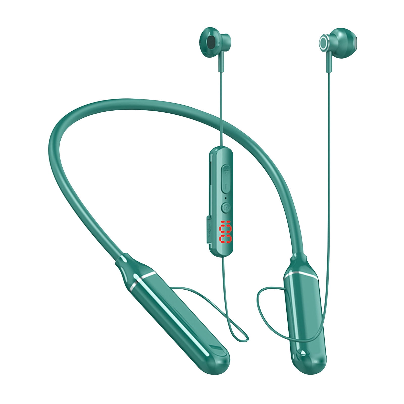RWVBM Wireless Bluetooth Headset Neck Type - Stereo Noise Reduction ...
