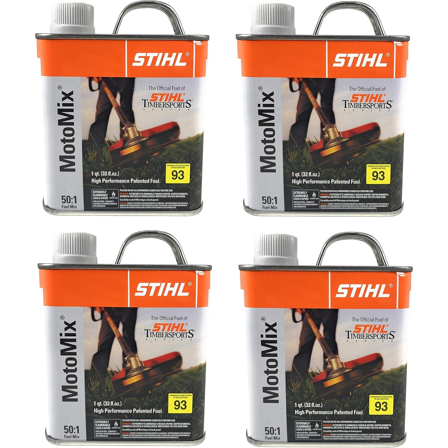 RWYP 7010 871 0203 Motomix 50:1 2 Cycle PreMix Fuel, Pack Of 4, Packaging May Vary - Walmart.com