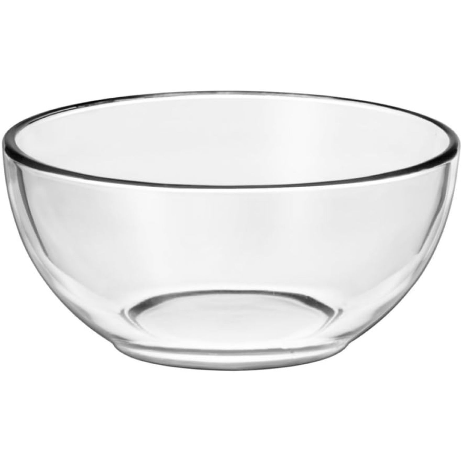 RWYP Moderno Glass Cereal Bowl in Clear, 12 piece set - Walmart.com