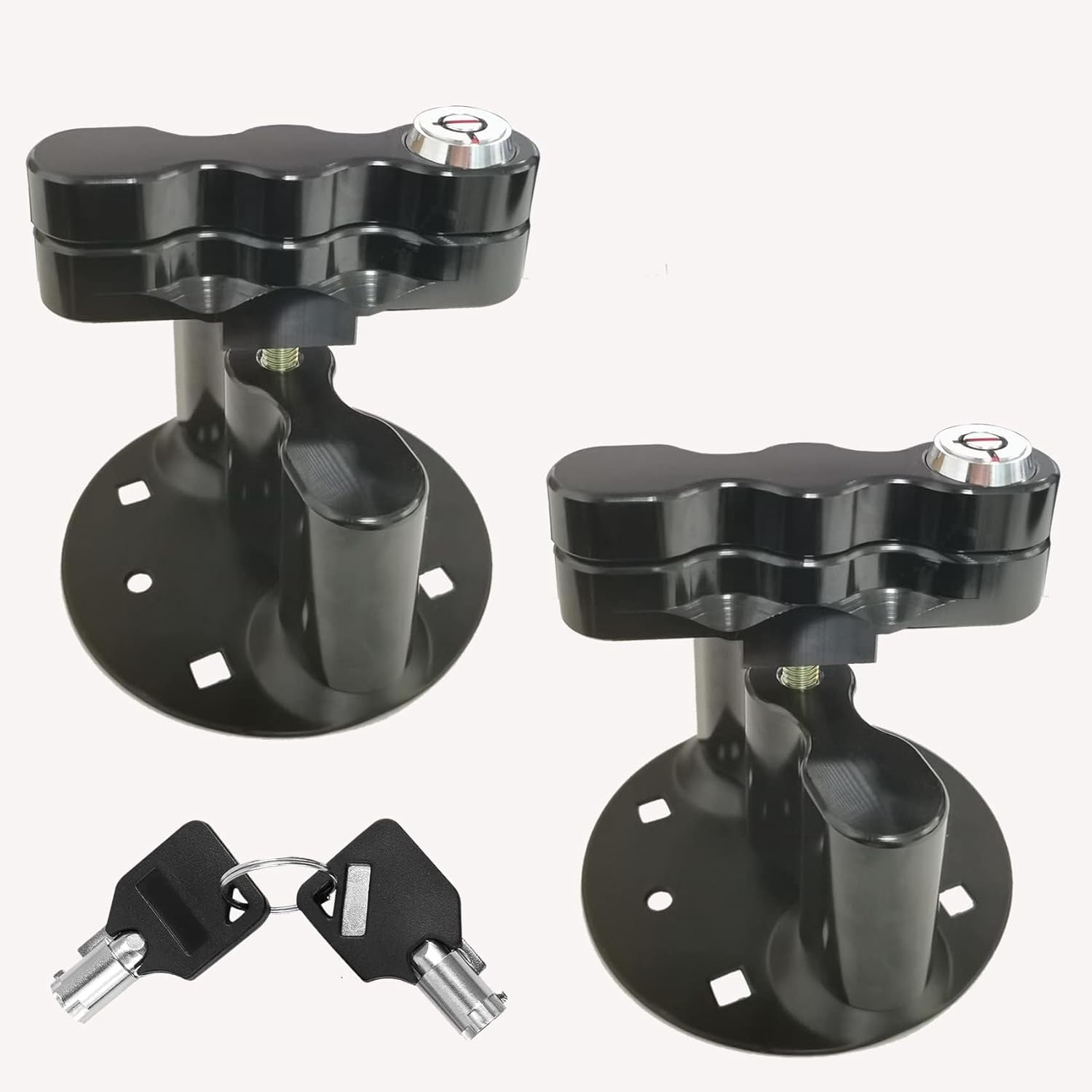 RX-LOX-PM Mount Lock 2 Pack with Keys ible with Standard Water ...