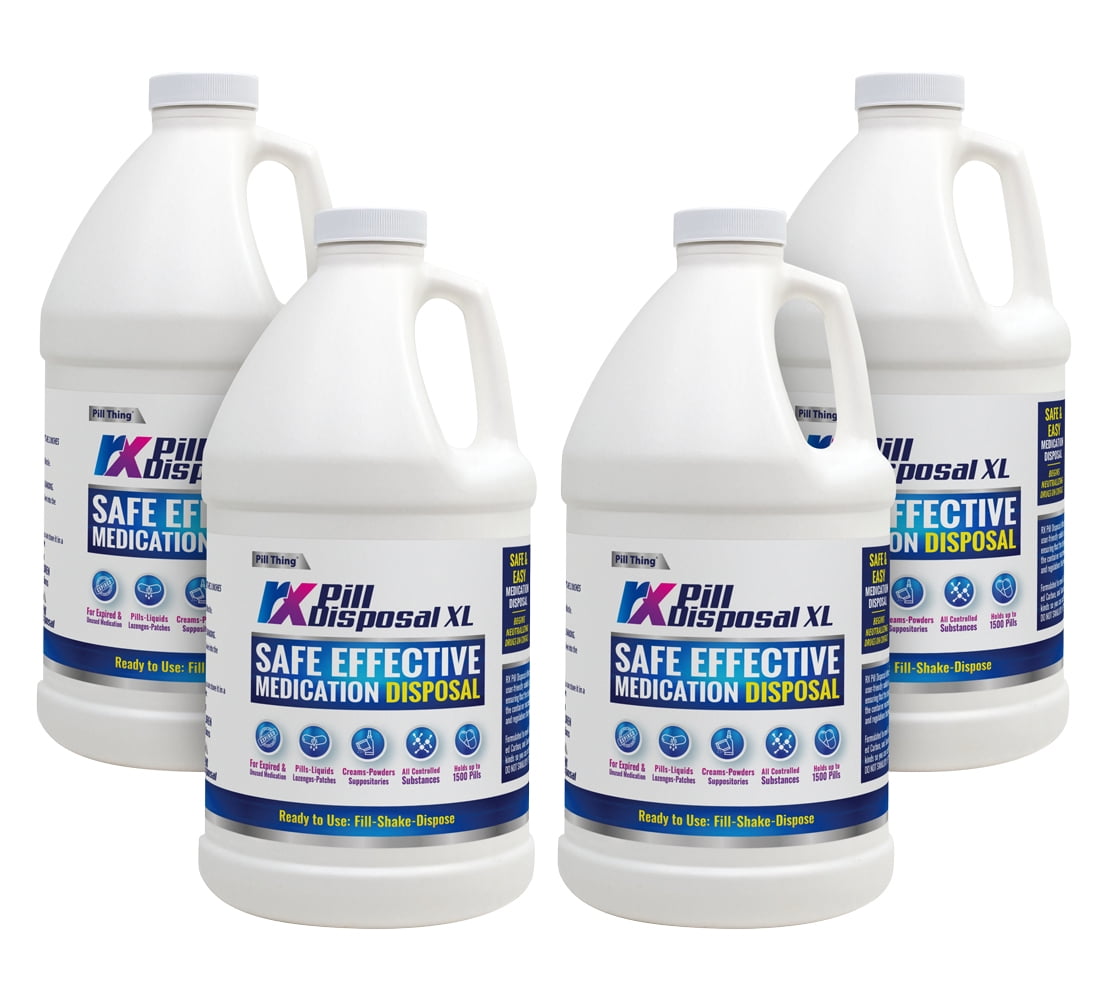 RX Pill Disposal XL, Easy & Safe Solution, Deactivate Prescription ...