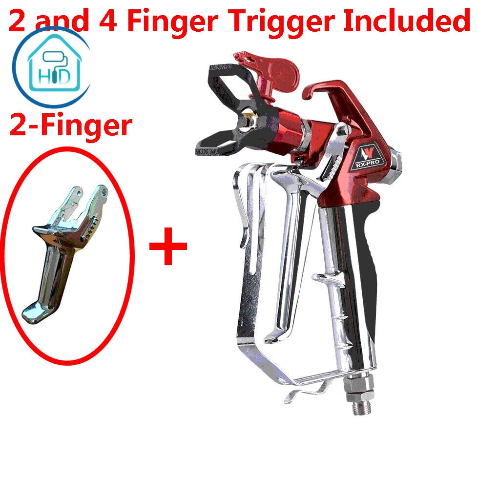 RX-Pro Red Series Airless Spray Gun 538020 w/ 517 Tip & Guard for Titan ...