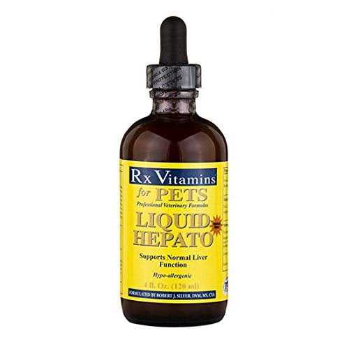 RX Vitamins 708429088103 4 oz Liquid Hepato Bacon Flavored Liver ...
