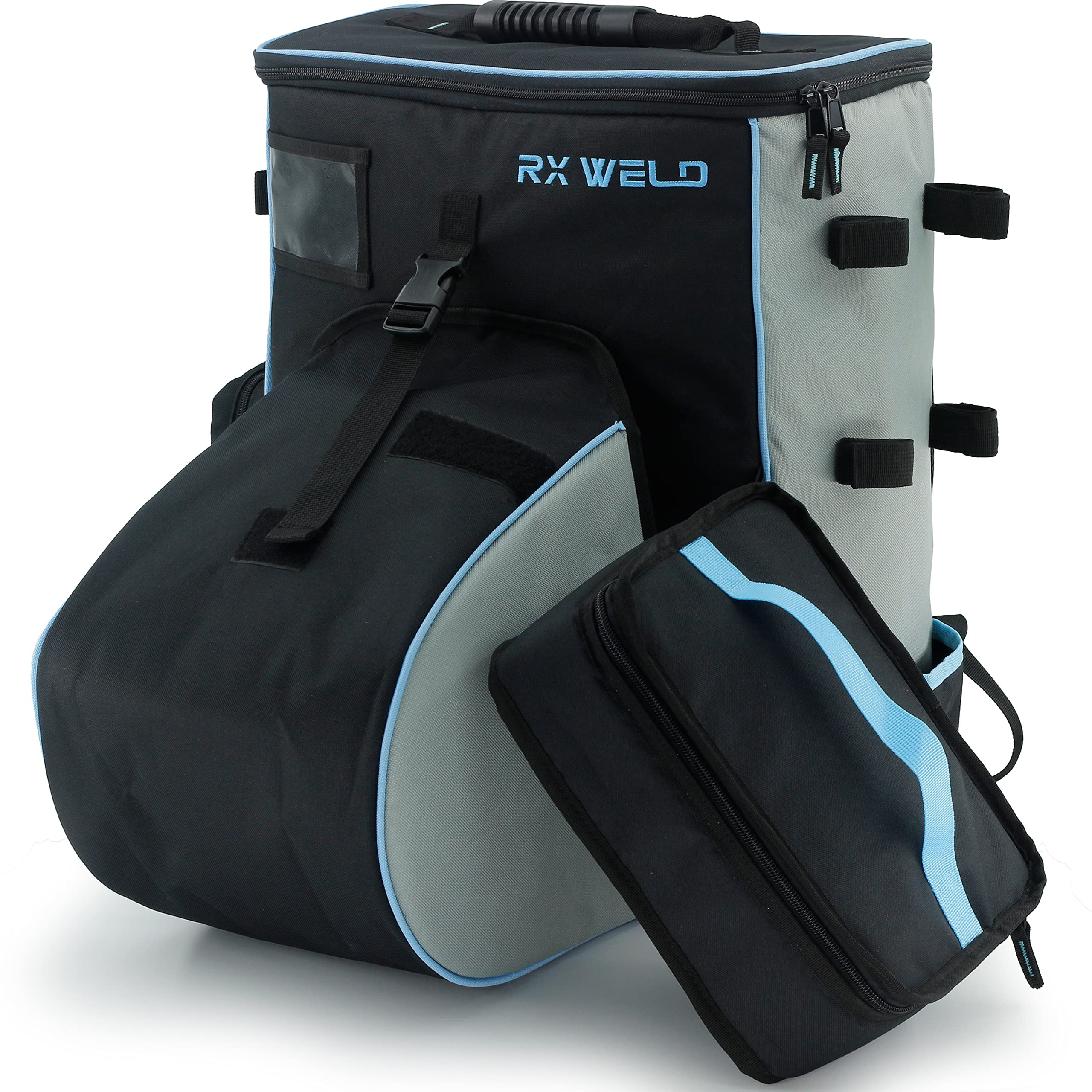 RX WELD Black Welding Backpack, Welding Tools Backpack Extreme Gear ...