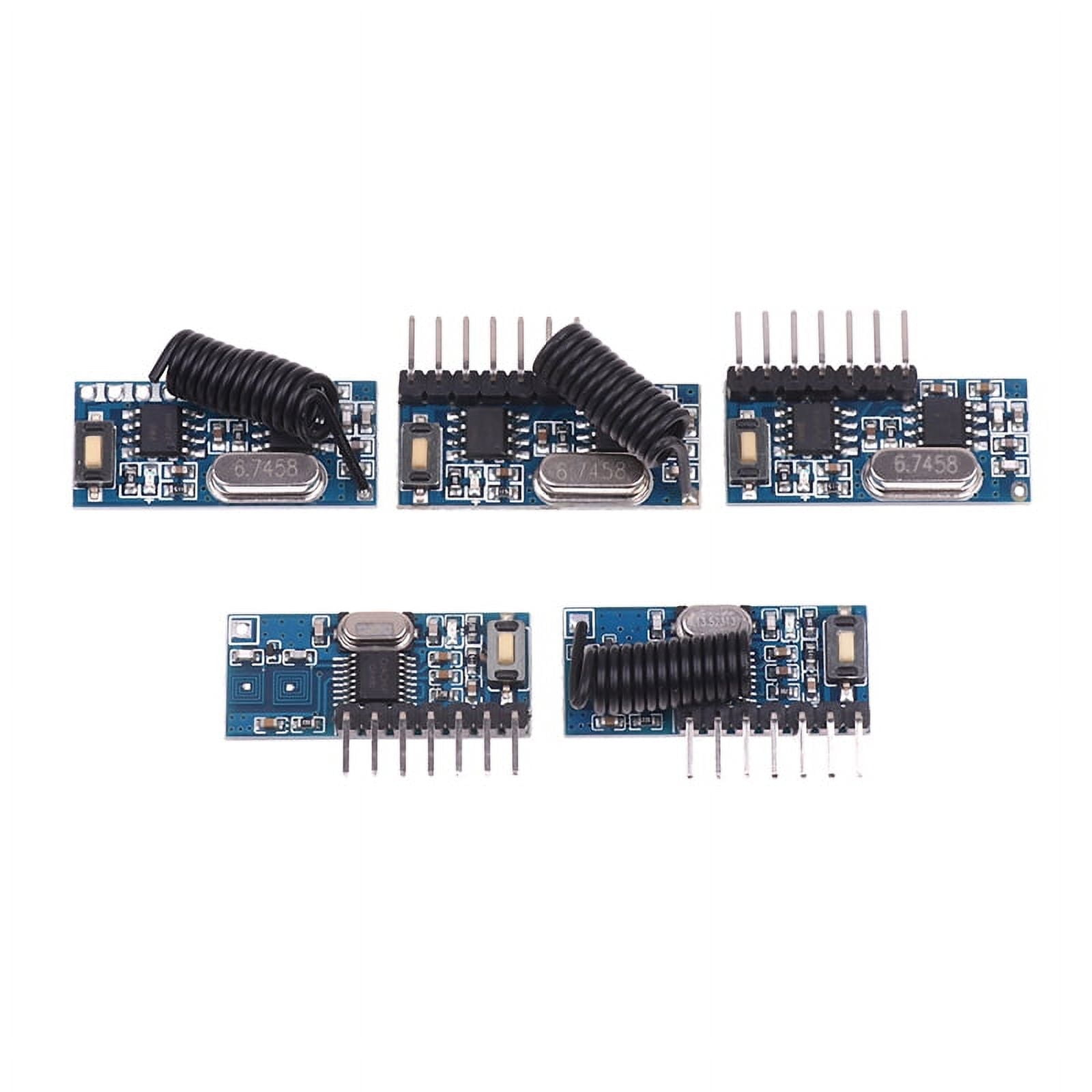 RX480E-4 433mhz Wireless Coding Transmitter Decoding Receiver Module 4 CH Output - Walmart.com